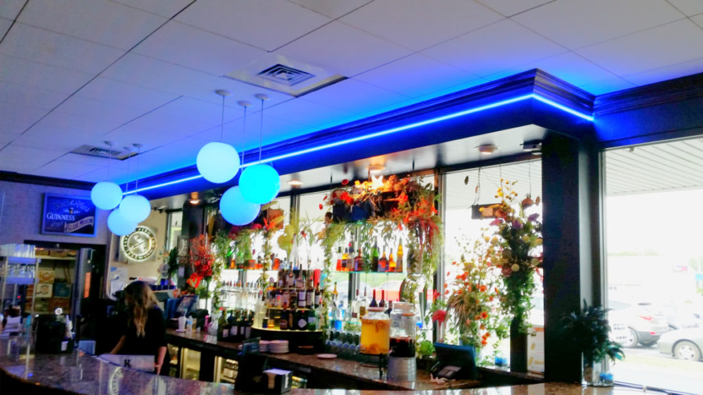 Bar LED Lights Hardwired System - Blue Accent Lightings | Inspired LED