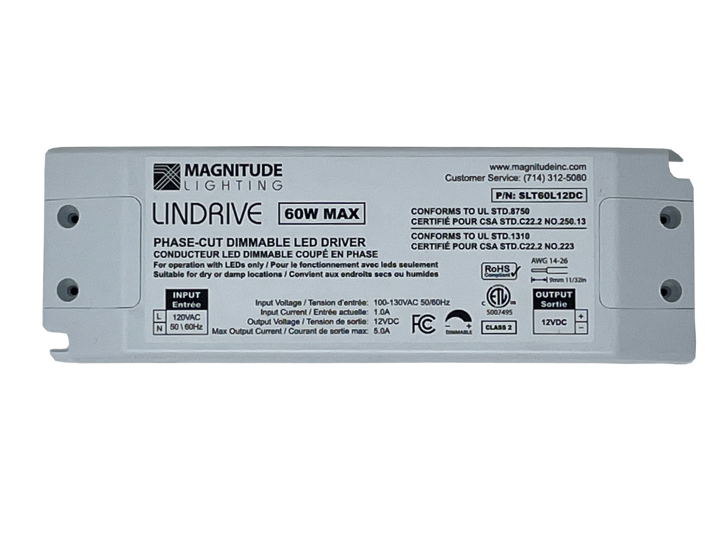 Dimmable LED Driver - 12V Magnitude LinDrive | Inspired LED