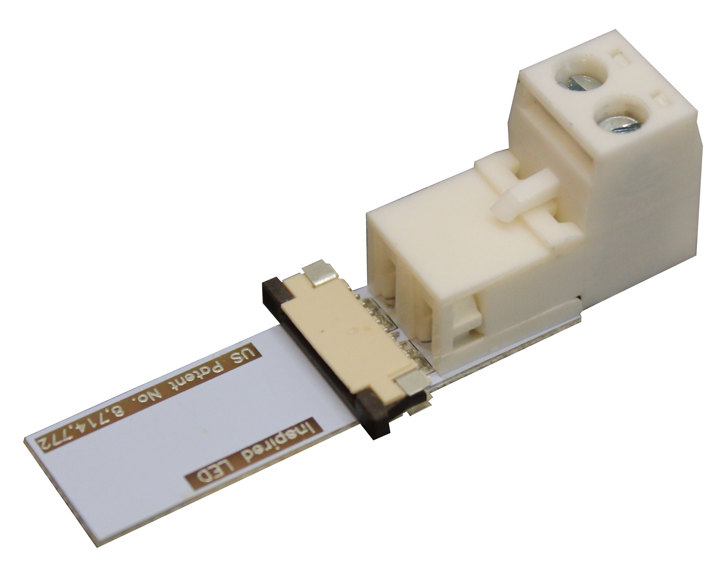 Tiger Paw LED Connector® White Screw Terminal - Inspired LED