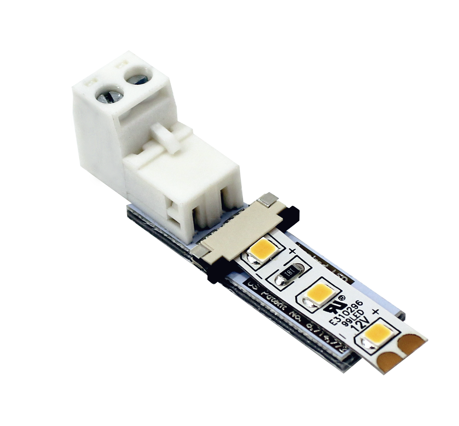 Tiger Paw LED Connector® White Screw Terminal - Inspired LED