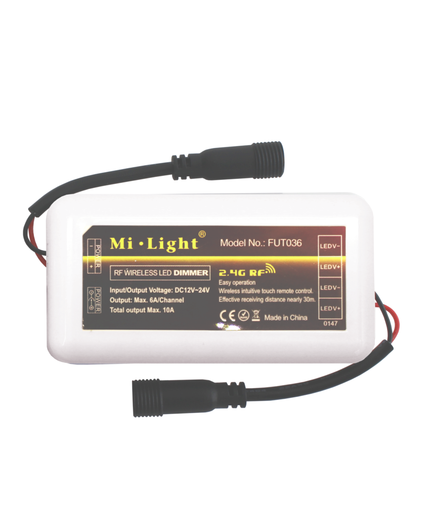 Multi-Zone Wireless Receiver (12VDC or 24VDC Flex) - Inspired LED