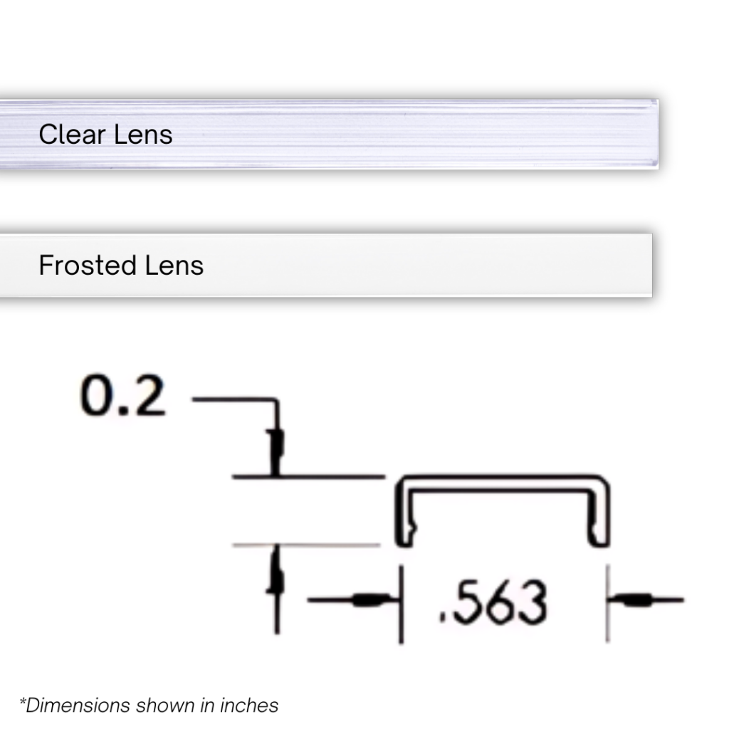 DIY iDea Series Channel/Lens 6Ft - Inspired LED