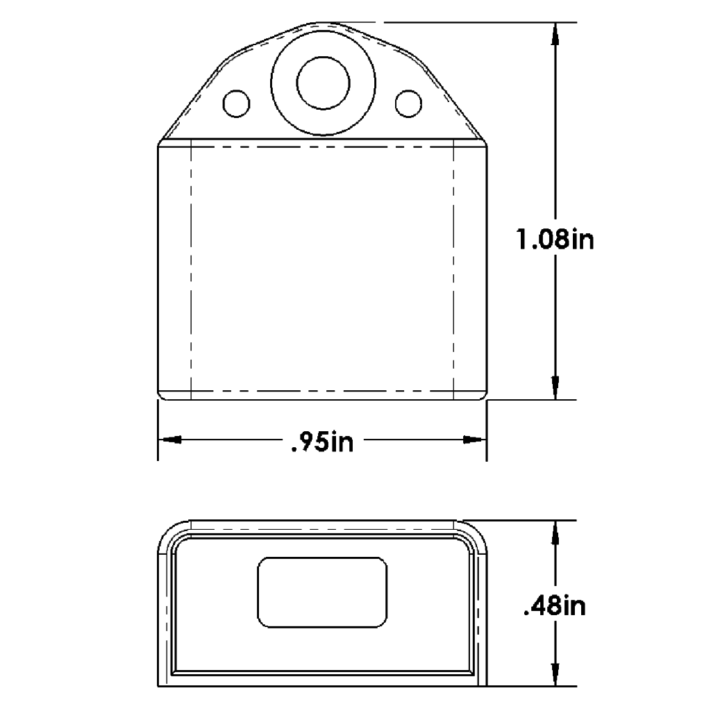 DIY Radiant Edge Short End Caps - $1.00 - Inspired LED